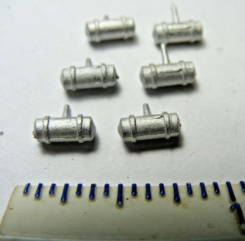 (3) #40 Exhaust Stacks For Ulrich Trucks HO Scale by Don Mills Models ...