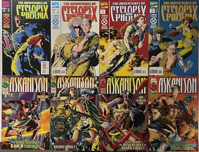 Adventures of Cyclops and Phoenix #1-4 & Askani'son #1-4. Complete Sets ...