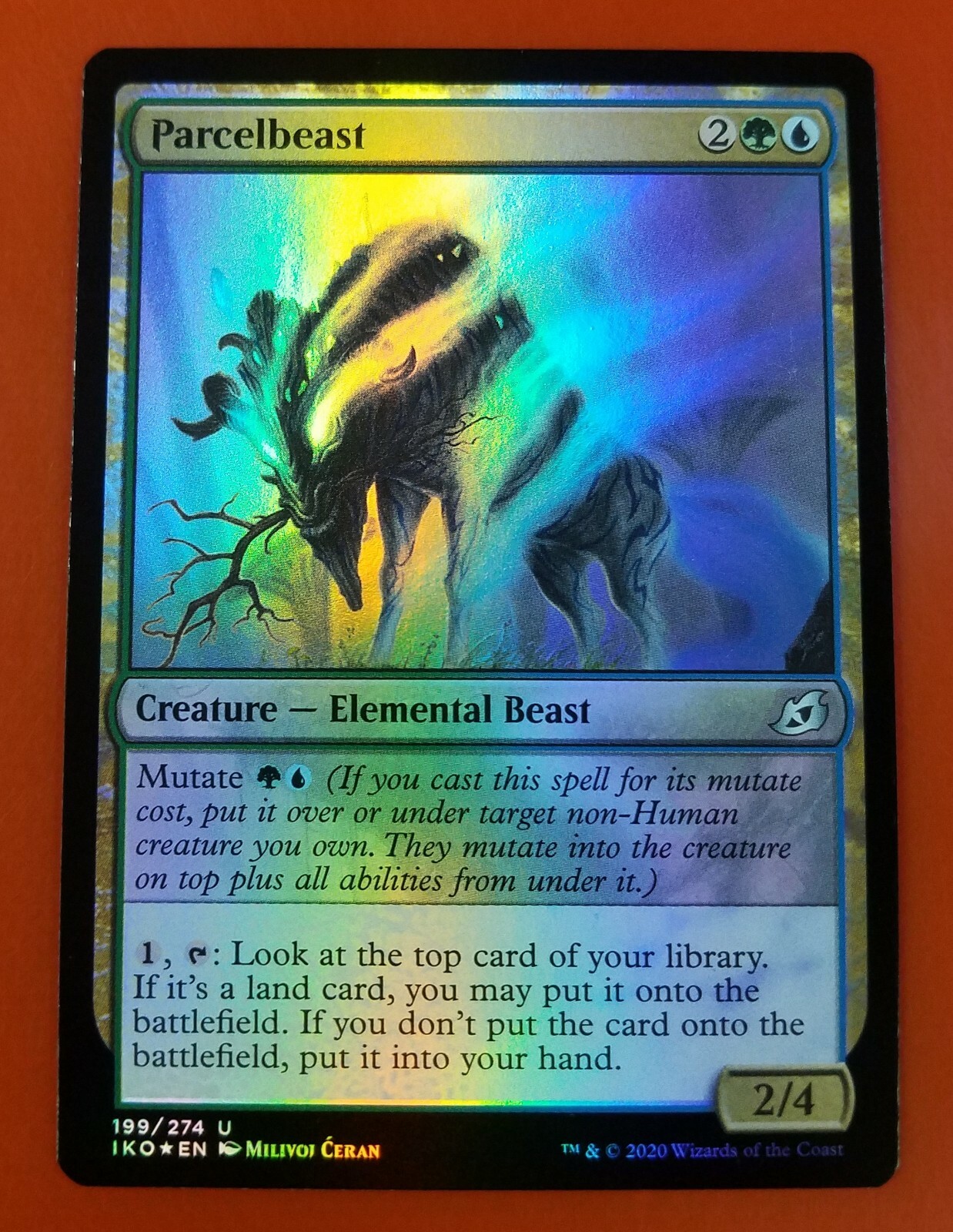 1x Parcelbeast | FOIL | Ikoria Lair of Behemoths | MTG Magic Cards | eBay