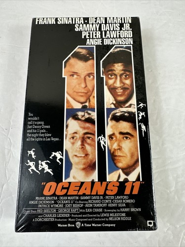Ocean's 11 New VHS SEALED 1990 FRANK SINATRA DEAN MARTIN Warner Bros ...