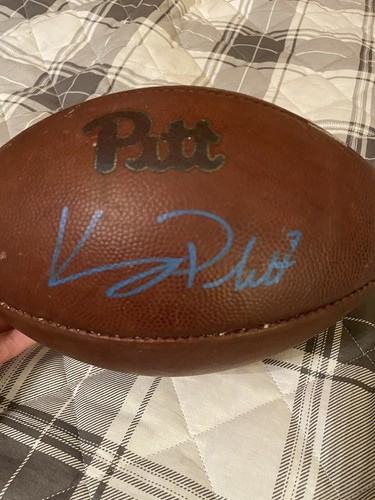 Kenny Pickett Signed Autographed Game Used Pitt Panthers Football ...