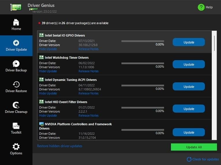 Driver Genius Pro 22 Updater Manage Drivers Repair and Boost PC - 3 PCs ...