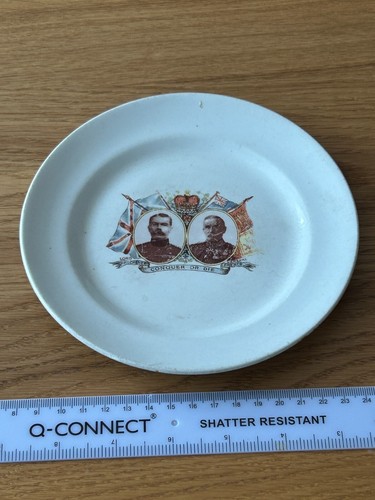 British Victorian South Africa QSA Boer War Commemorative Plate Lord Kitchener | eBay