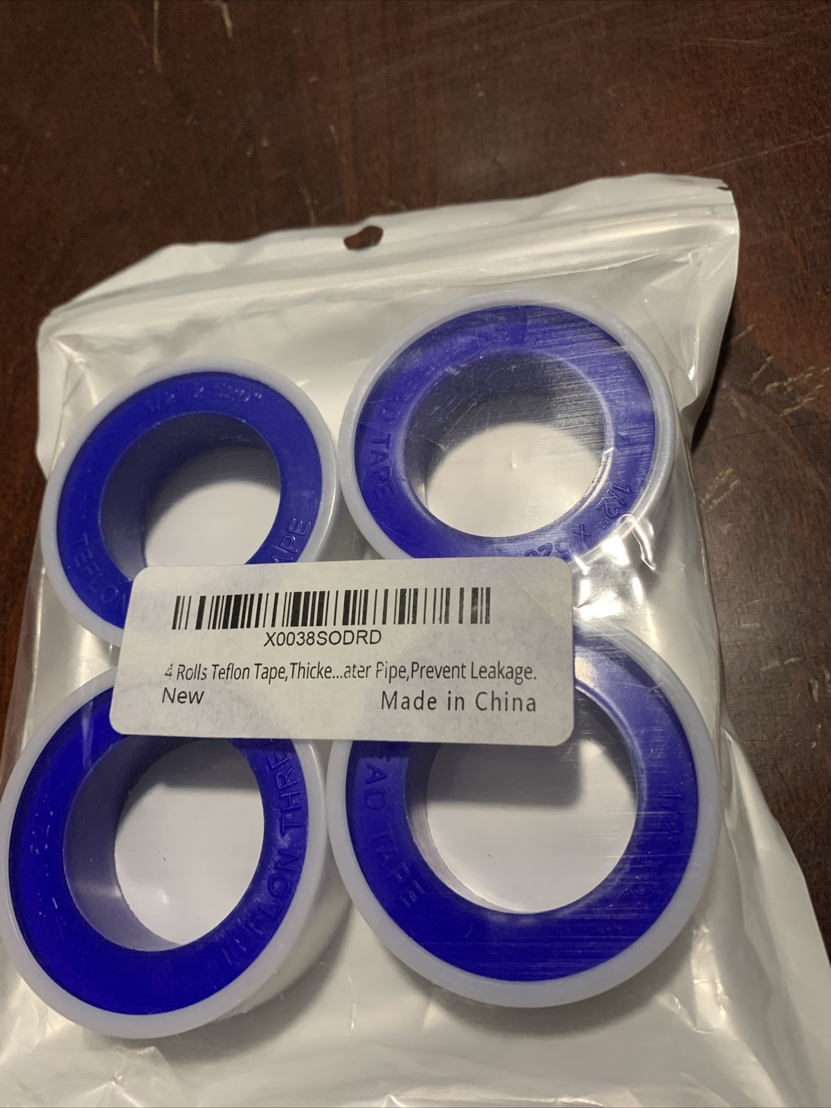 Four rows Teflon tape pipe prevent leakage new plumbing half-inch | eBay