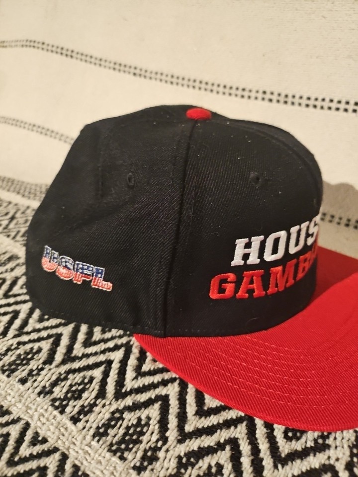 Houston Gamblers 1980s Vintage USFL Football Hat | eBay