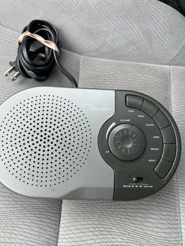 Radio Shack Sleep Machine White Noise Relax Therapy 6 Sounds 63-975 ...