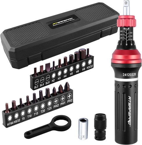 Torque Screwdriver - 10-60 In.Lb,21 Pcs Inch Pound Torque Screwdriver ...