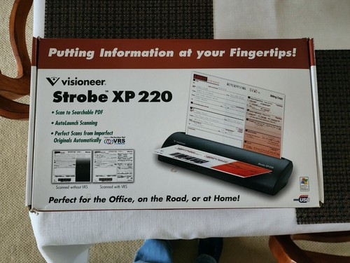 Visioneer Strobe XP 220 Portable Scanner | eBay