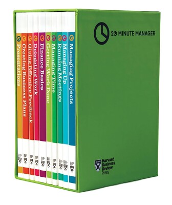 New: HBR 20-Minute Manager Boxed Set (10 Books) by Harvard Business ...
