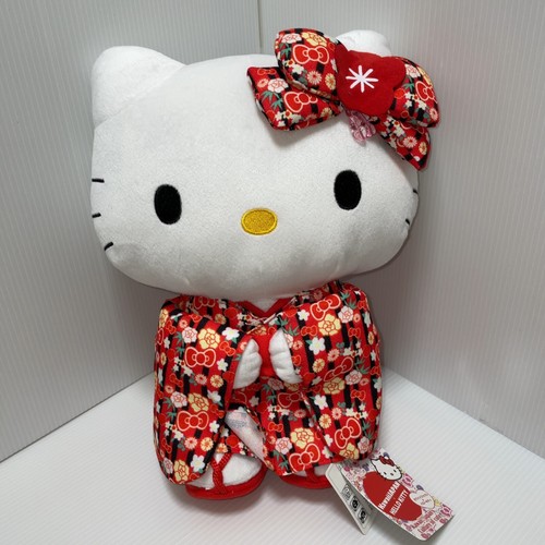 Hello Kitty Big Plush kimono kawaii Japan Sanrio 12 inch | eBay