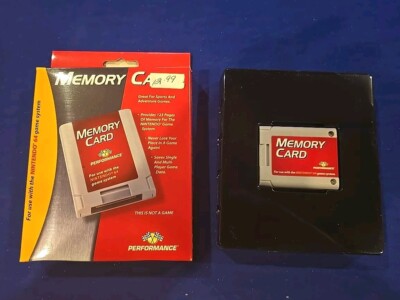 Nintendo 64 Memory Card Plus Interact w/ BOX Controller Pack Pak N64 | eBay