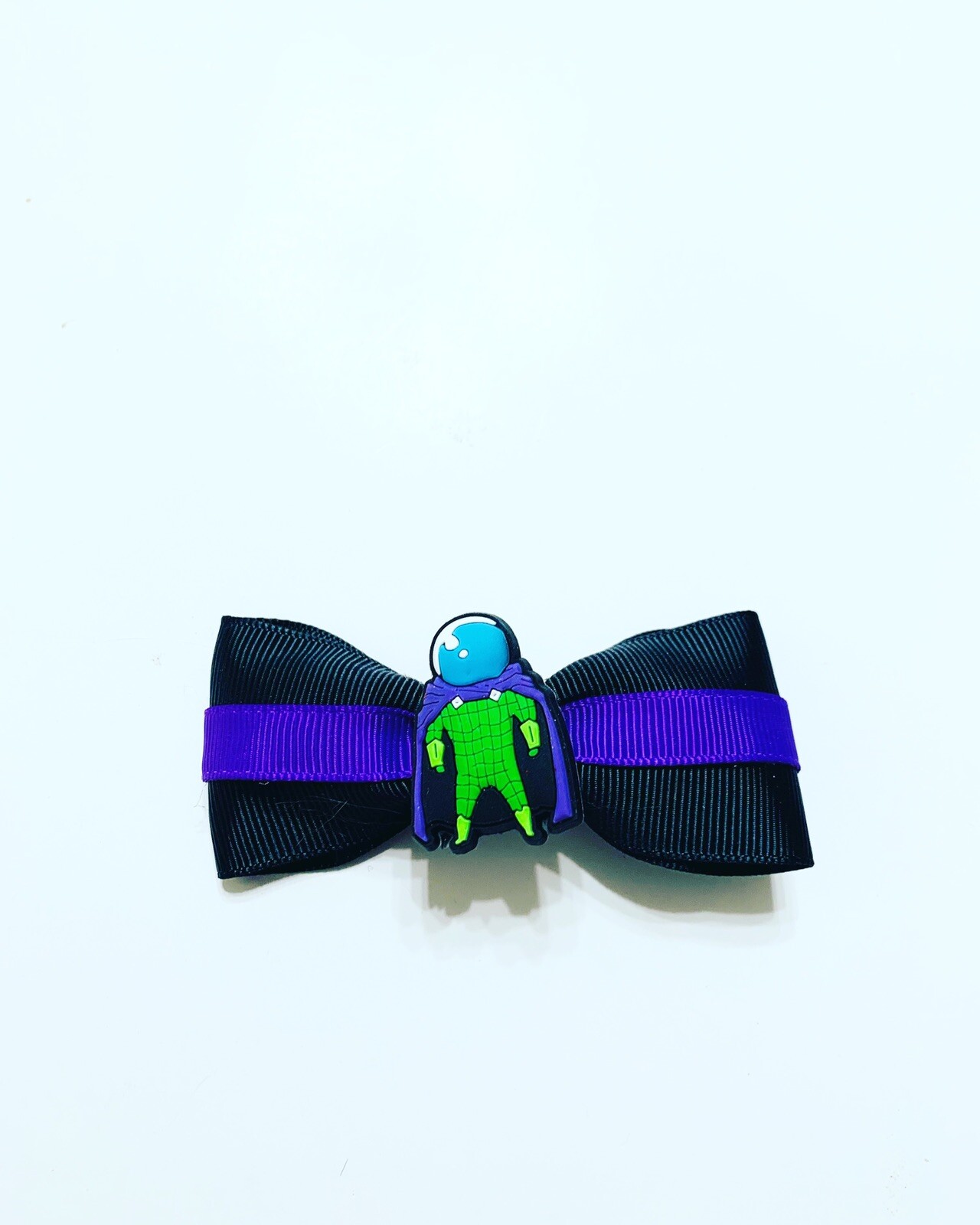 Handmade Hair Bows - Marvel - Spider-Man - Villains - Mysterio - Bow #1 ...