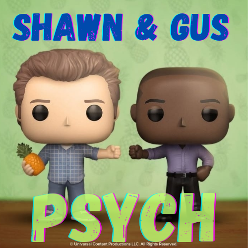 2-Pack Funko Pop Television PSYCH Shawn Spencer e Burton "Gus" Guster ...