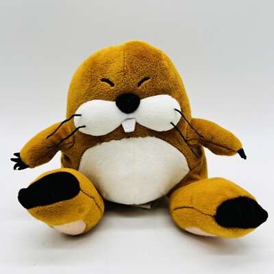 Super Mario Bros Monty Mole Sanei 2014 Plush 6" Stuffed Toy Doll Japan ...