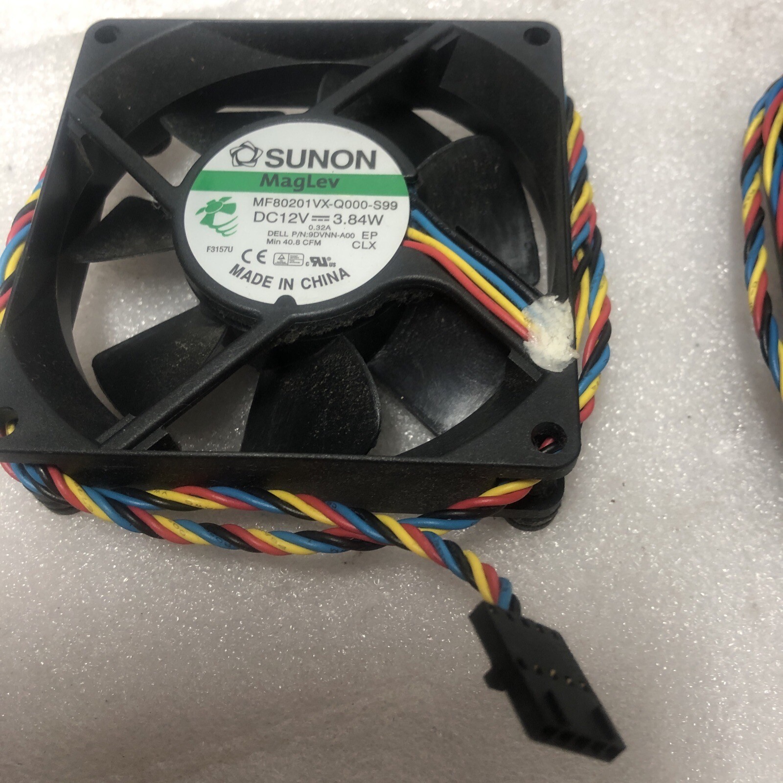 Dell 09DVNN Case Fan Sunon MF80201VX-Q000-S99 Optiplex 790 DT 7010 DT # ...