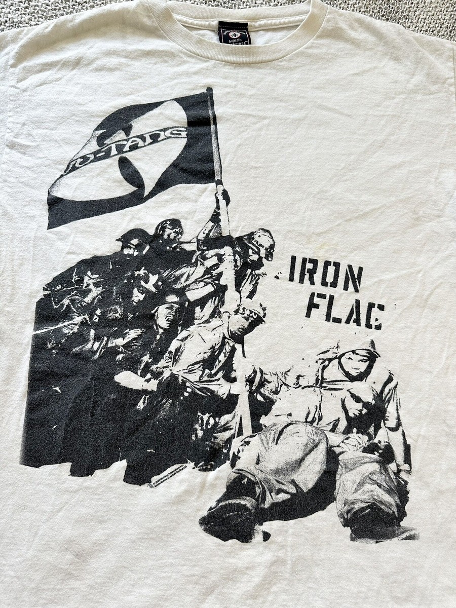 Vintage 2008 Wu-Tang Clan Iron Flag Hip Hop Rap Tee Album Vintage 2008 Wu-Tang Clan Iron Flag Hip Hop Rap Tee Album