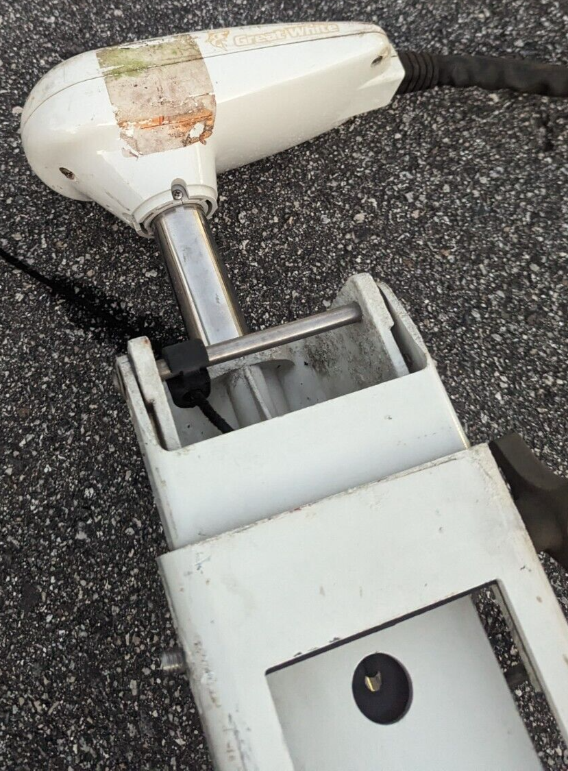 MotorGuide Foot-Controlled Bow Mount Trolling Motor As Is Parts ...