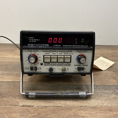 Sencore Model LC53 LC53 Z Meter Capacitor- Inductor Analyzer | eBay