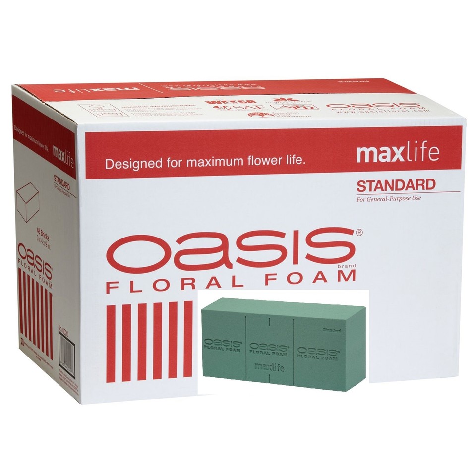 Oasis Floral Foam Bricks (Free Shipping) MAXLIFE Fresh Flowers 3