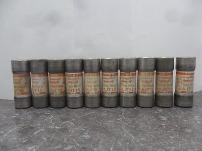 Nice Lot Shawmut AJT15 15 Amp Fuses LPJ 15sp Class J 600V | eBay