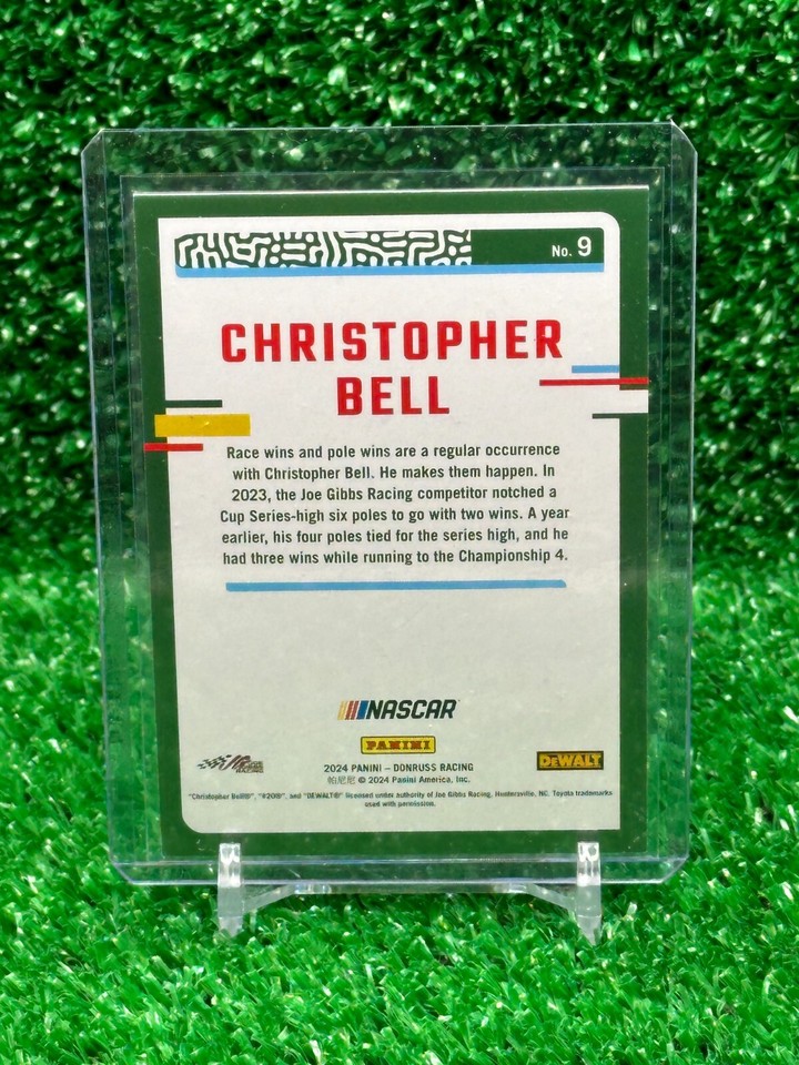 2024 Panini Donruss Pink Christopher Bell Card #9 #'d 15/25 DeWalt | eBay