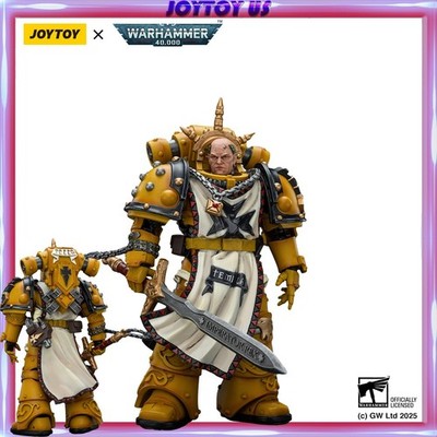 JOYTOY Warhammer 40K 1/18 Action Figure Imperial Fists Sigismund Model ...