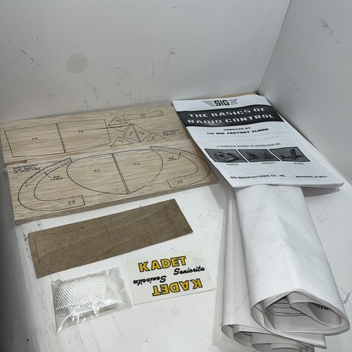 Sig Kadet seniorita RC Model Airplane With New Kit Addition Pieces Part ...