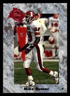 Mike Dumas 1991 Classic Four Sport #124 Houston Oilers | eBay