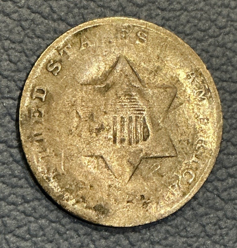 1853 Three-Cent Silver Coin – U.S. “Trime” – Classic Early Silver | eBay