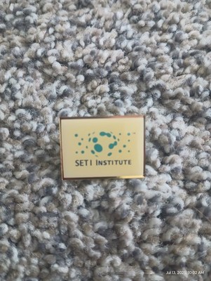 SETI Search for Extraterrestrial Intelligence Institute Enamel Pin | eBay