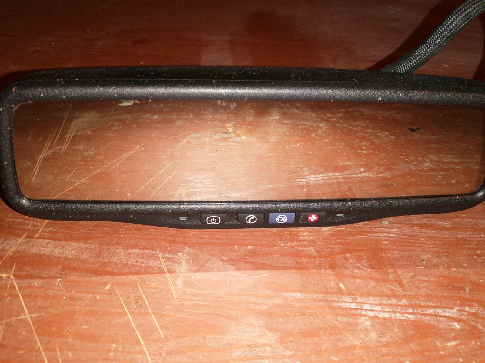 08-17 GM Chevy Buick ENCLAVE Outlook Rear View Mirror Auto Dim Backup ...