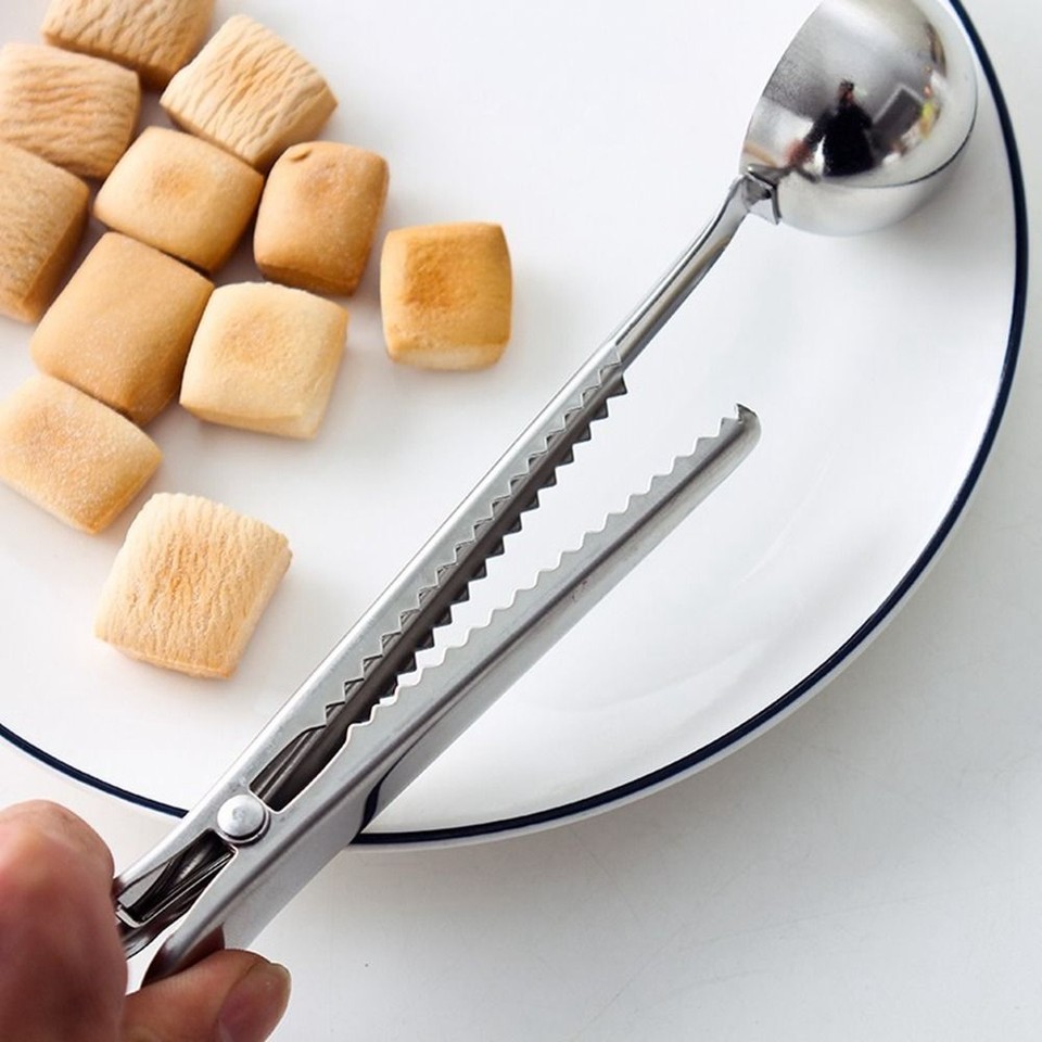 Stainless Steel Coffee Spoon With Bag Clip 2-in-1 Spoon Bag Clip Coffee ...