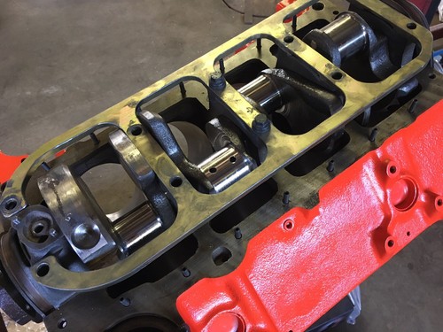 Speedmaster Pce288.1004 Chevy SBC 350 Zinc Finished Steel Main Girdle ...