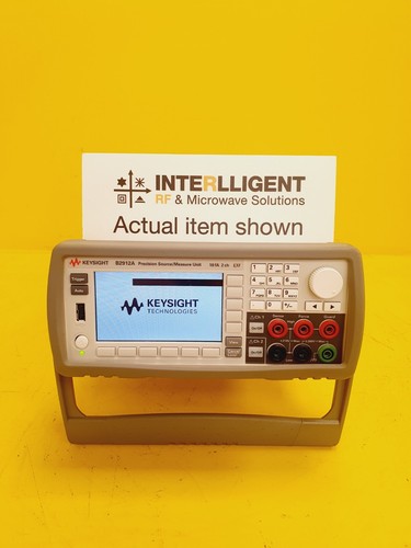 Keysight B2912A Source Meter Unit (SMU), 2CH 10fA 210V, 3A DC/10.5A ...