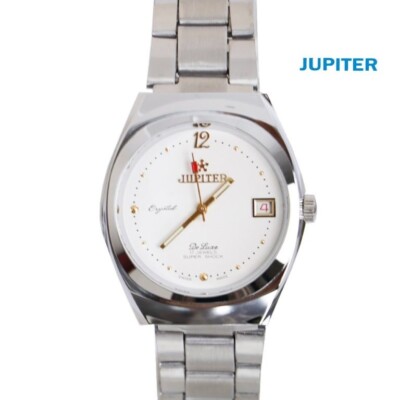 JUPITER Manual wind Swiss Made Watch For Men Stainless Steel Silver ...