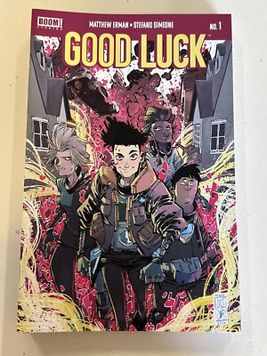 Good Luck # 1 - Boom! Studios 2021 | Comic Matthew Erman Bagged ...