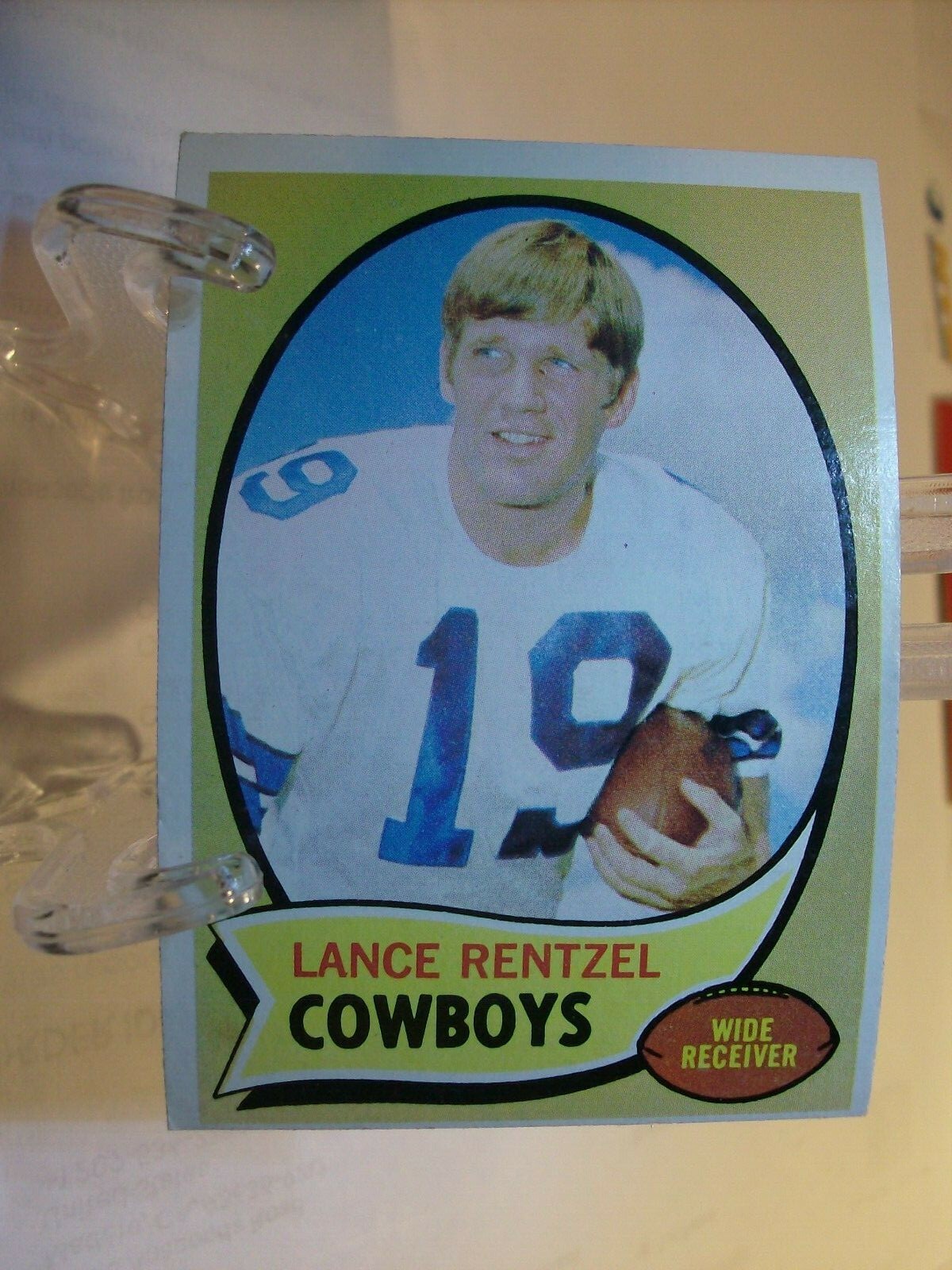 1970 Topps Football #113 - Lance Rentzel VAR - Dallas Cowboys 70-224 | eBay
