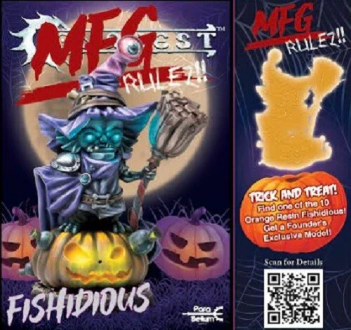 Murderous Fish Gnome - Fishidious, a Halloween Exclusive Conquest | eBay