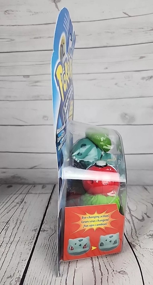 Pokémon Johto League Champions Bulbasaur w Pokeball Launcher Figure ...
