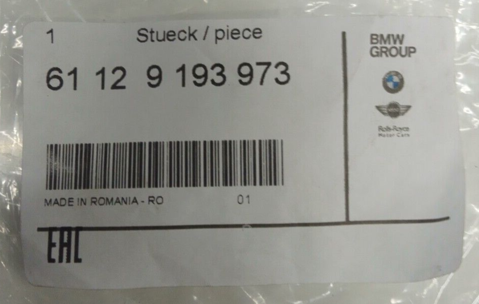 Original BMW ITS Kopf Airbag Reparaturkabel 61129193973 NEU! | eBay