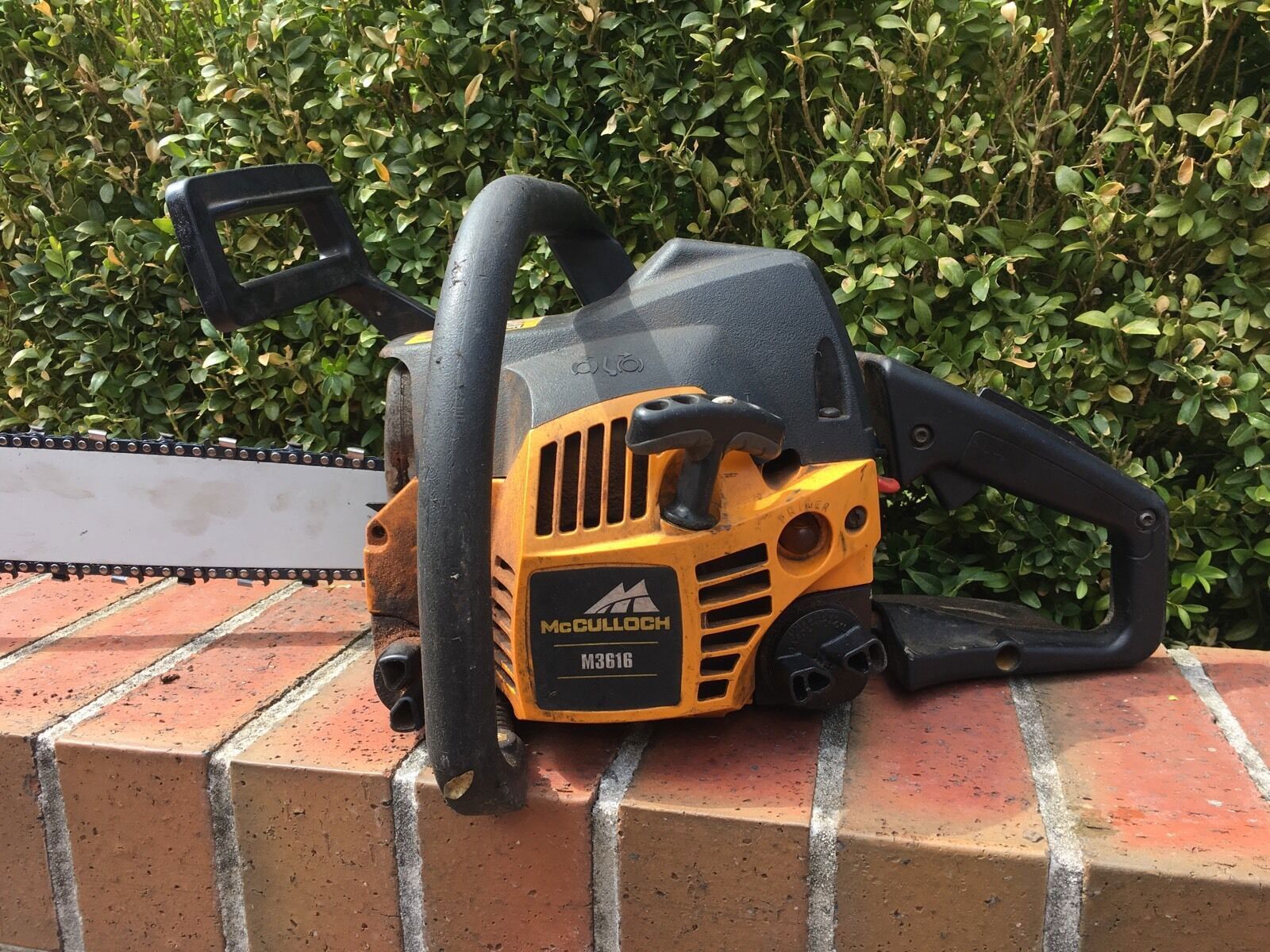 16" BAR AND 3CHAINS COMBO 3/8"LP 050 56DL MCCULLOCH CHAINSAW Mac 2316AV ...