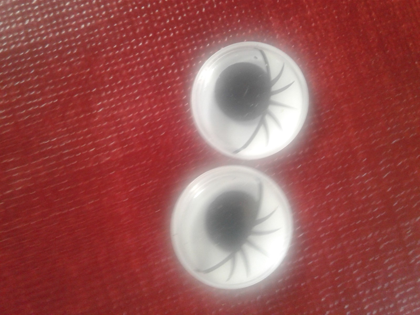Black Googly Craft Eyes with Eyelashes Googly eyes, Eye Lashes, craft ...