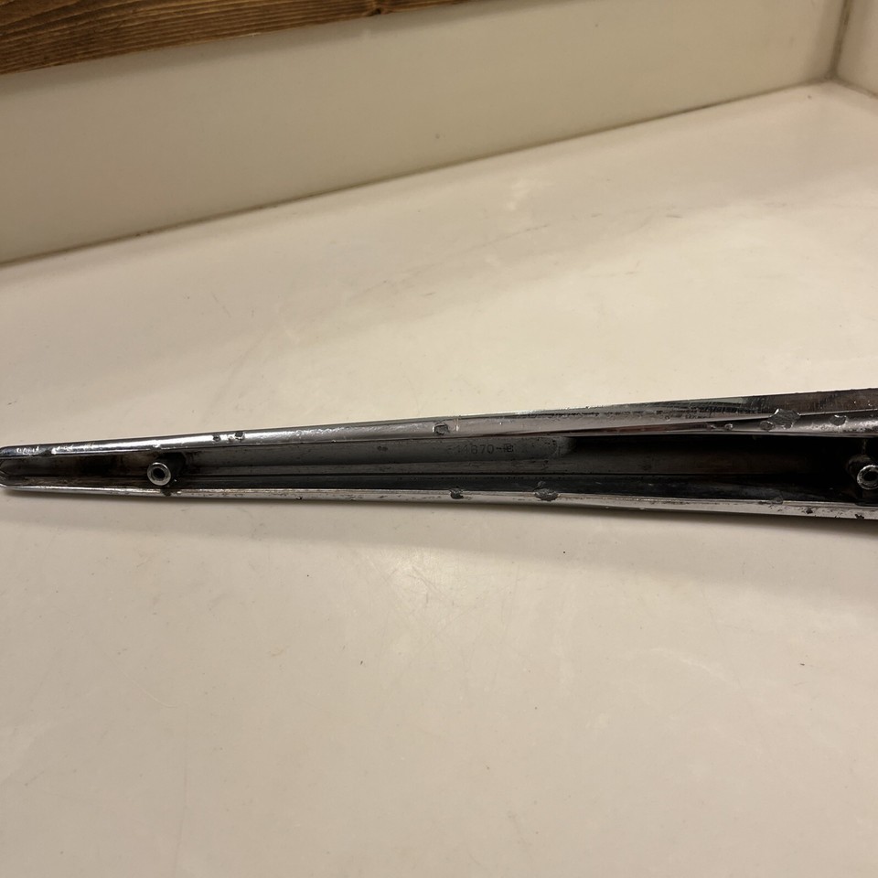 1951 Pontiac Chieftain Hood Emblem Ornament Chrome 514870 | eBay