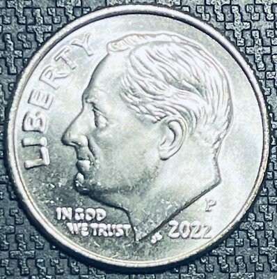 2022-P Roosevelt Dime From Original Bank Roll, Uncirculated. FREE ...