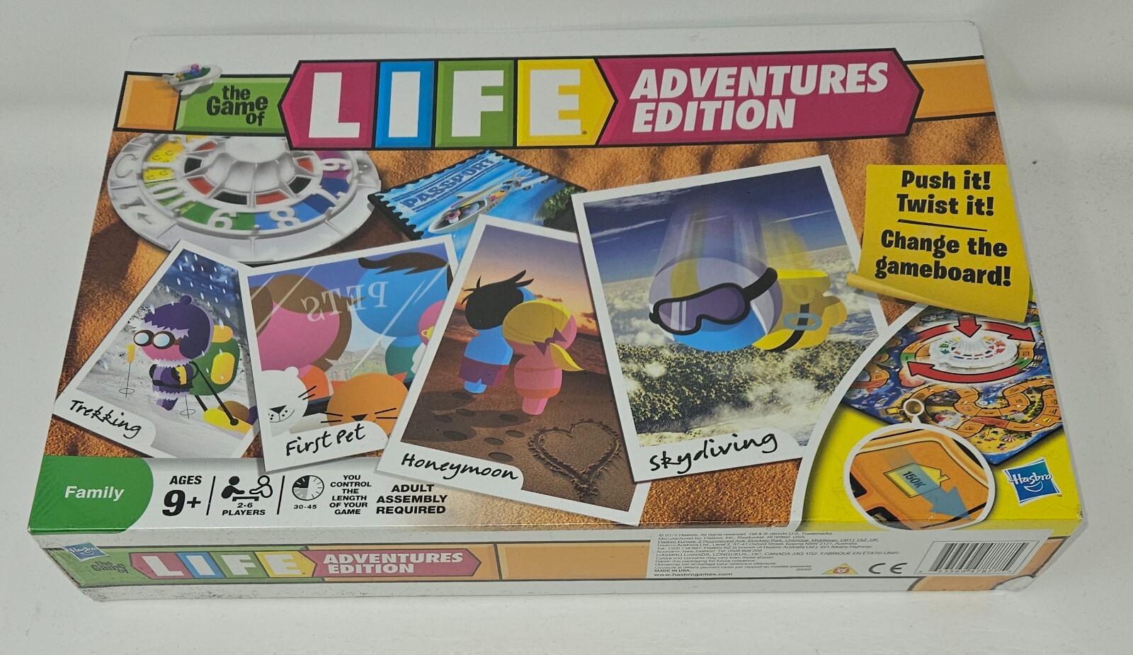 The Game of Life: Adventures Edition (BRAND NEW, 2010) Hasbro / Milton ...