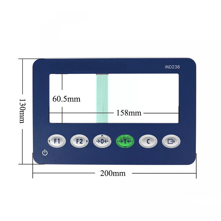 1PCS NEW Membrane Keypad FOR METTLER TOLEDO IND236 Instrument Panel ...