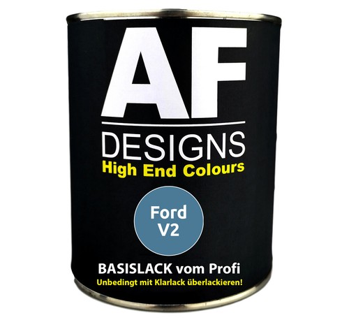 1L Basislack Ford V2 Metropolis Blue Metallic Spritzfertig Autolack ...