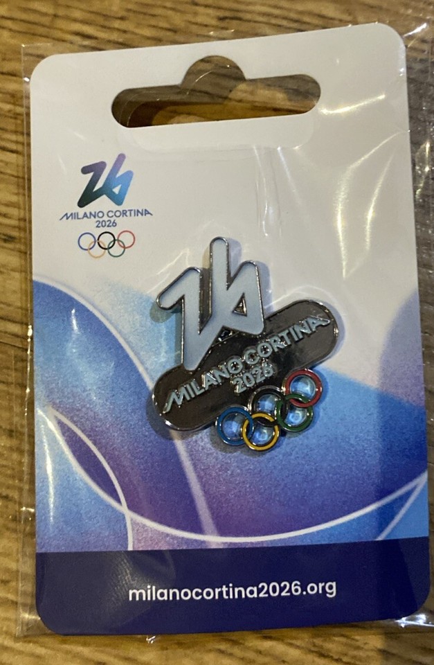 Milano Cortina 2026 Winter Olympics Logo Pin | eBay UK