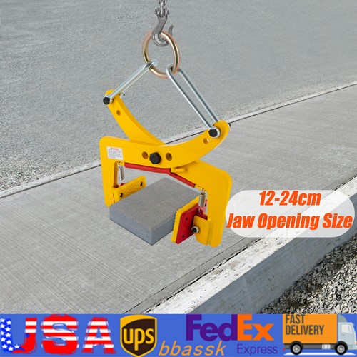 Stone Slab Lifting Clamp Heavy Duty Plate Lifter Clamp Jaw Opening 4.72 ...