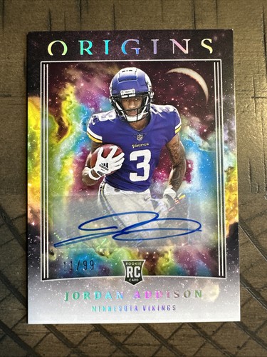 2023 Panini Origins - Rookies Jordan Addison #112 Signatures Auto /99 ...